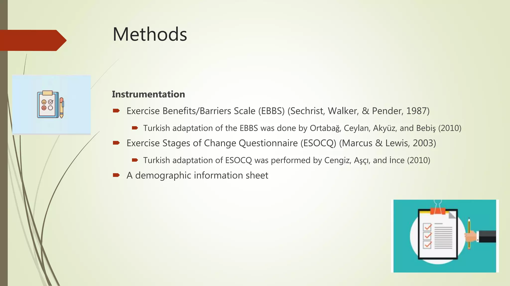 Stages of exercise behavior change and perceived exercise benefits ...