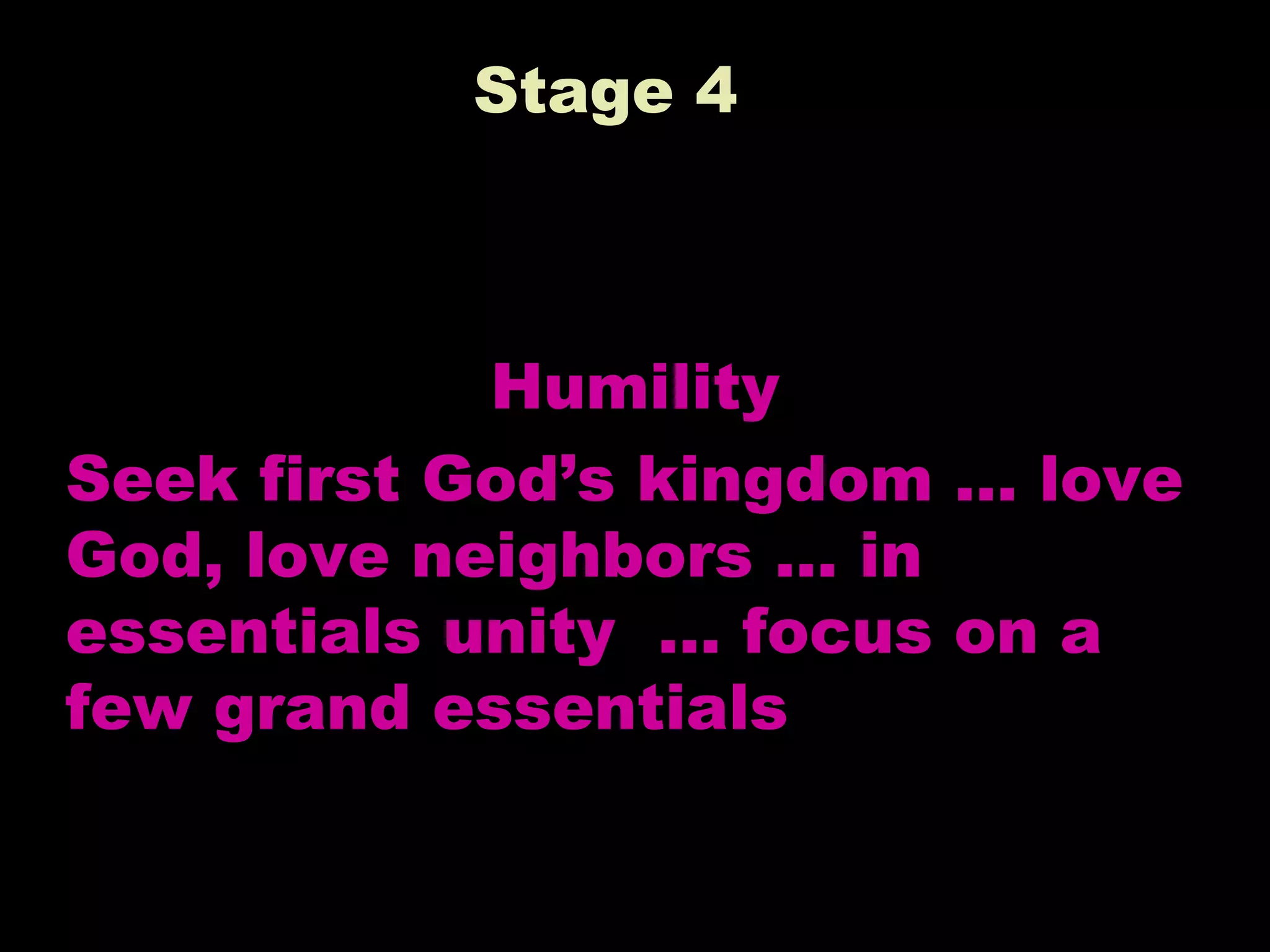 Stages of Faith | PPT