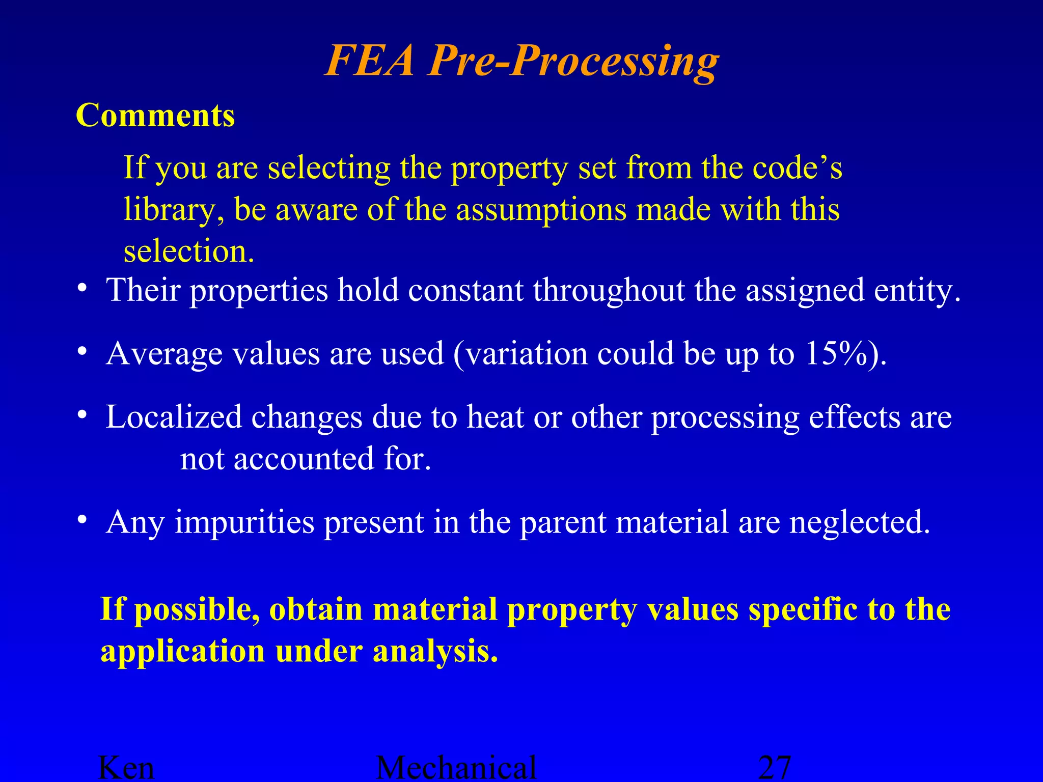 Stages of fea in cad environment | PPT