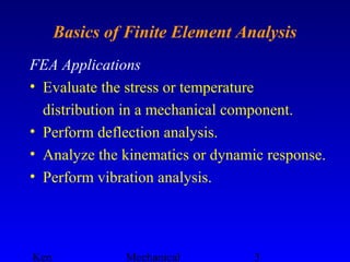Stages of fea in cad environment | PPT