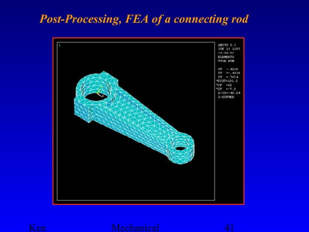 Stages of fea in cad environment | PPT