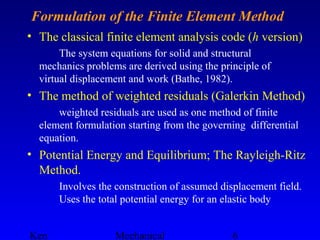 Stages of fea in cad environment | PPT