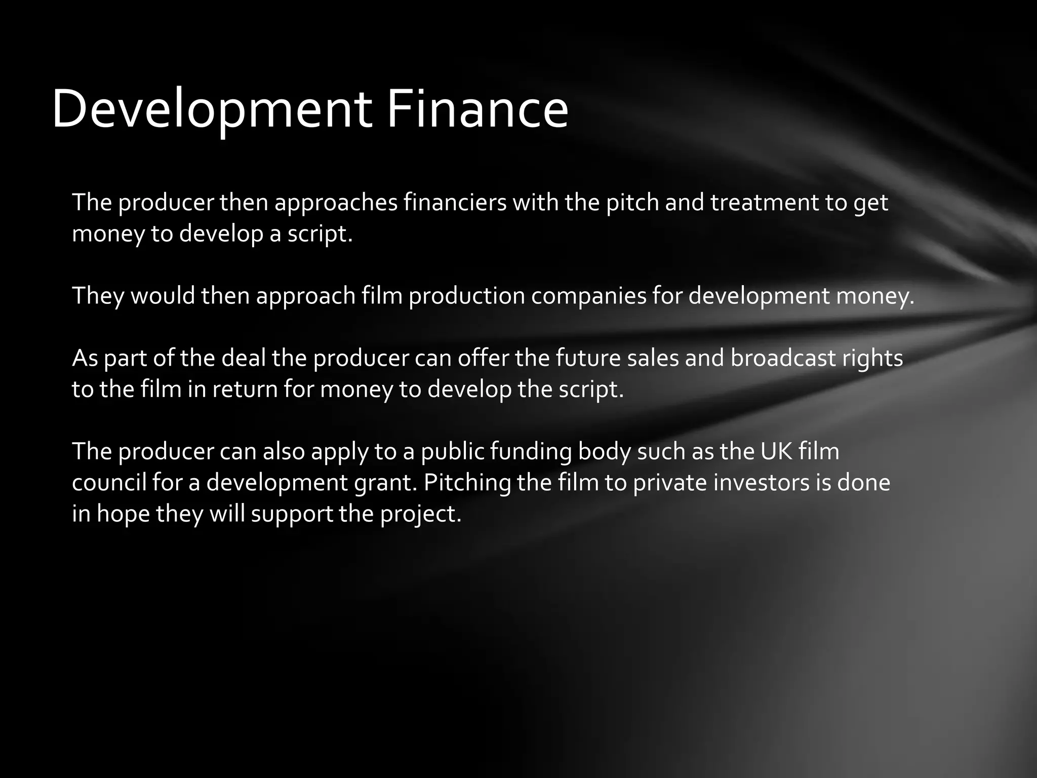Stages of film production | PPTX