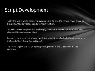 Stages of film production | PPTX
