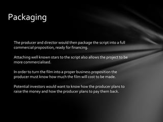 Stages of film production | PPTX