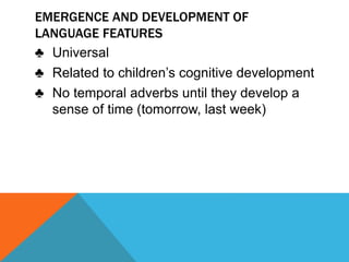 Stages of first language acquisition online powerpoint 2 14 | PPTX