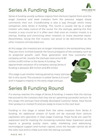 Stages of Startup Funding - An Explainer | PDF