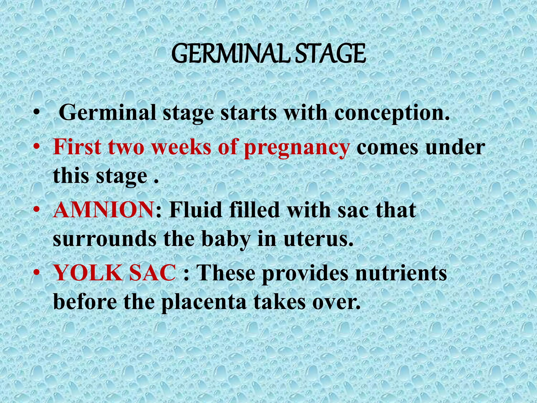 Stages of gestation | PPTX