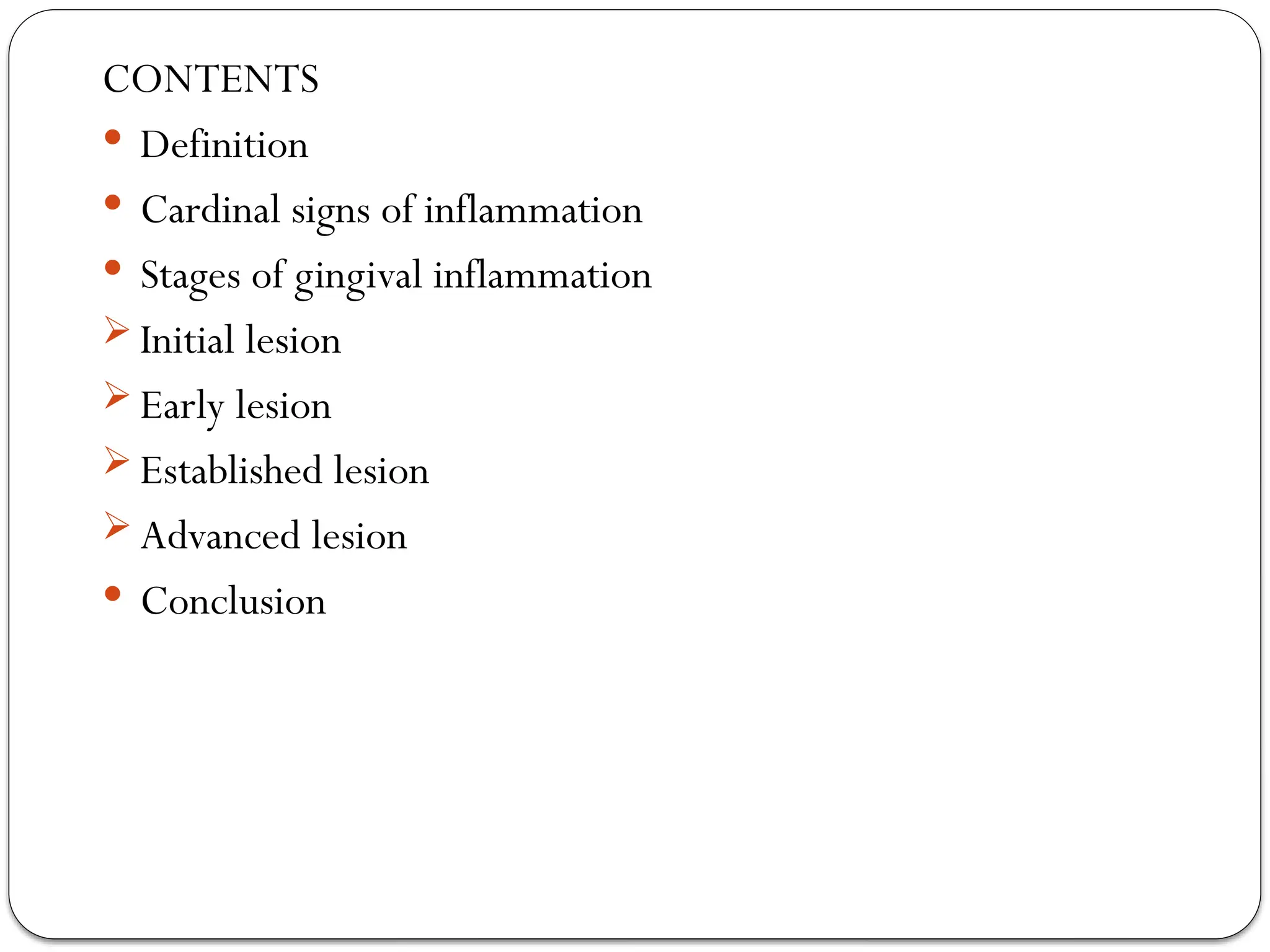 Gingival inflammation-Stages of Gingivitis.pptx