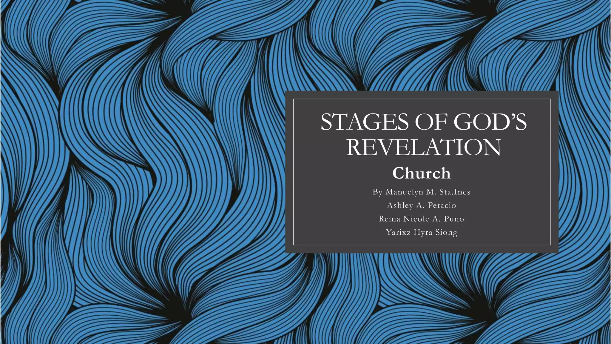 Stages of god’s revelation.pptx