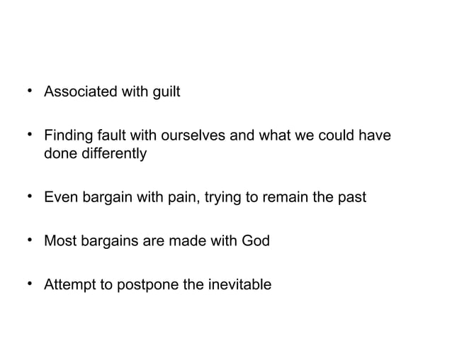Stages of grief | PPT