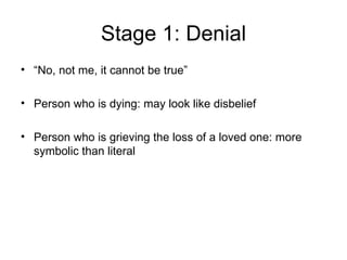 Stages of grief | PPT