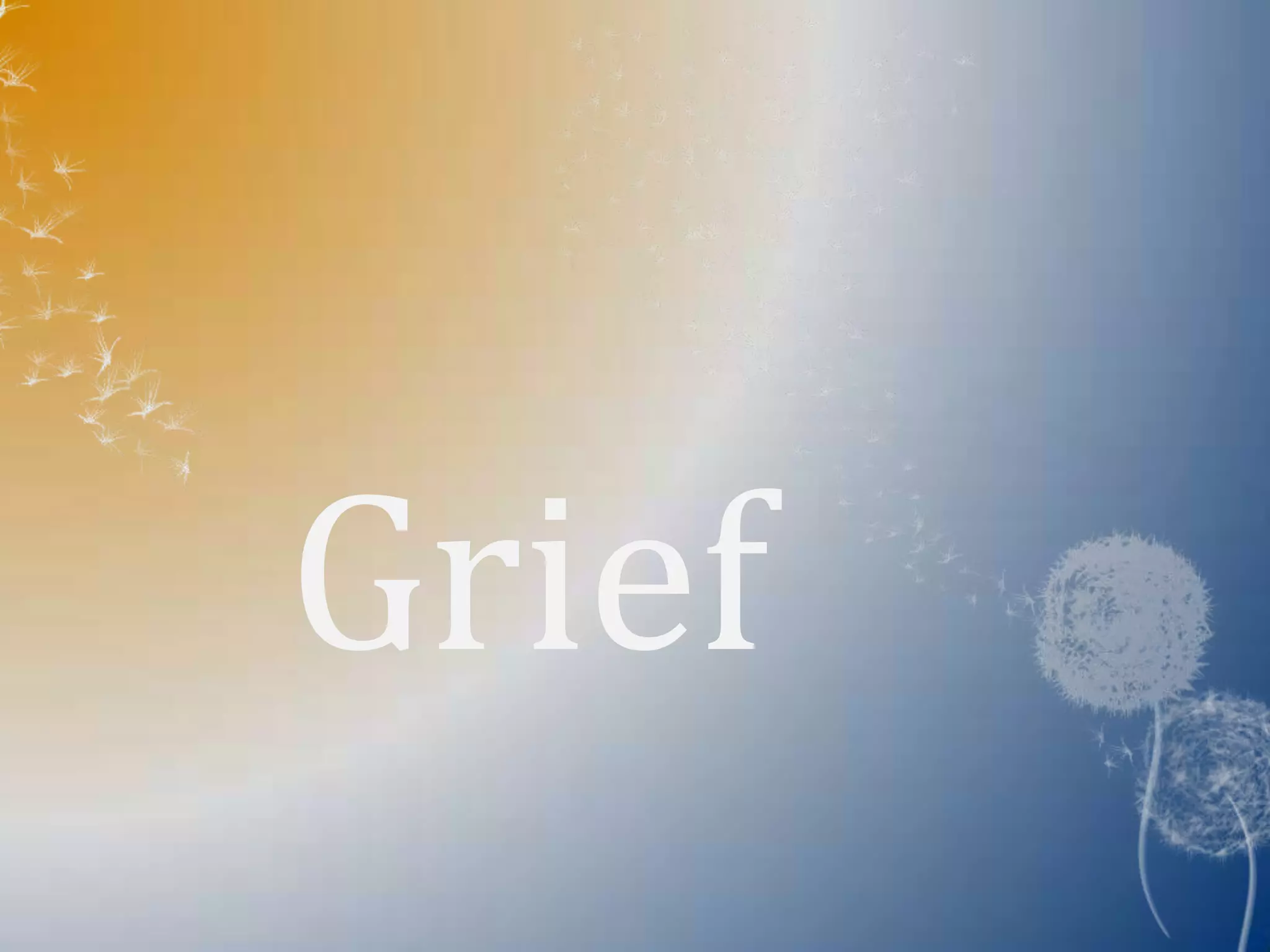 Stages of grief | PPTX