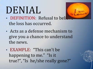 Stages of grief | PPT