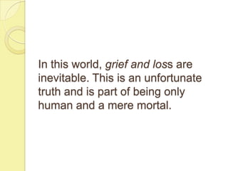 Stages of grief | PPTX