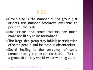 Stages of group development | PPTX