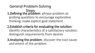 Stages of Group Development and Problem Solving | PPT
