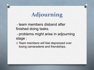 Stages of group development in social group work by Md Habeeb | PPT