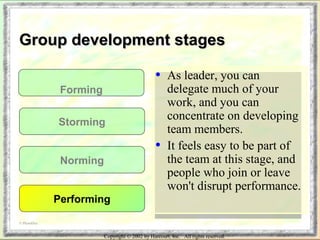 Stages of group formation | PPT