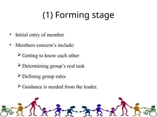 Stages of Group Therapy in occupational therapy | PPTX