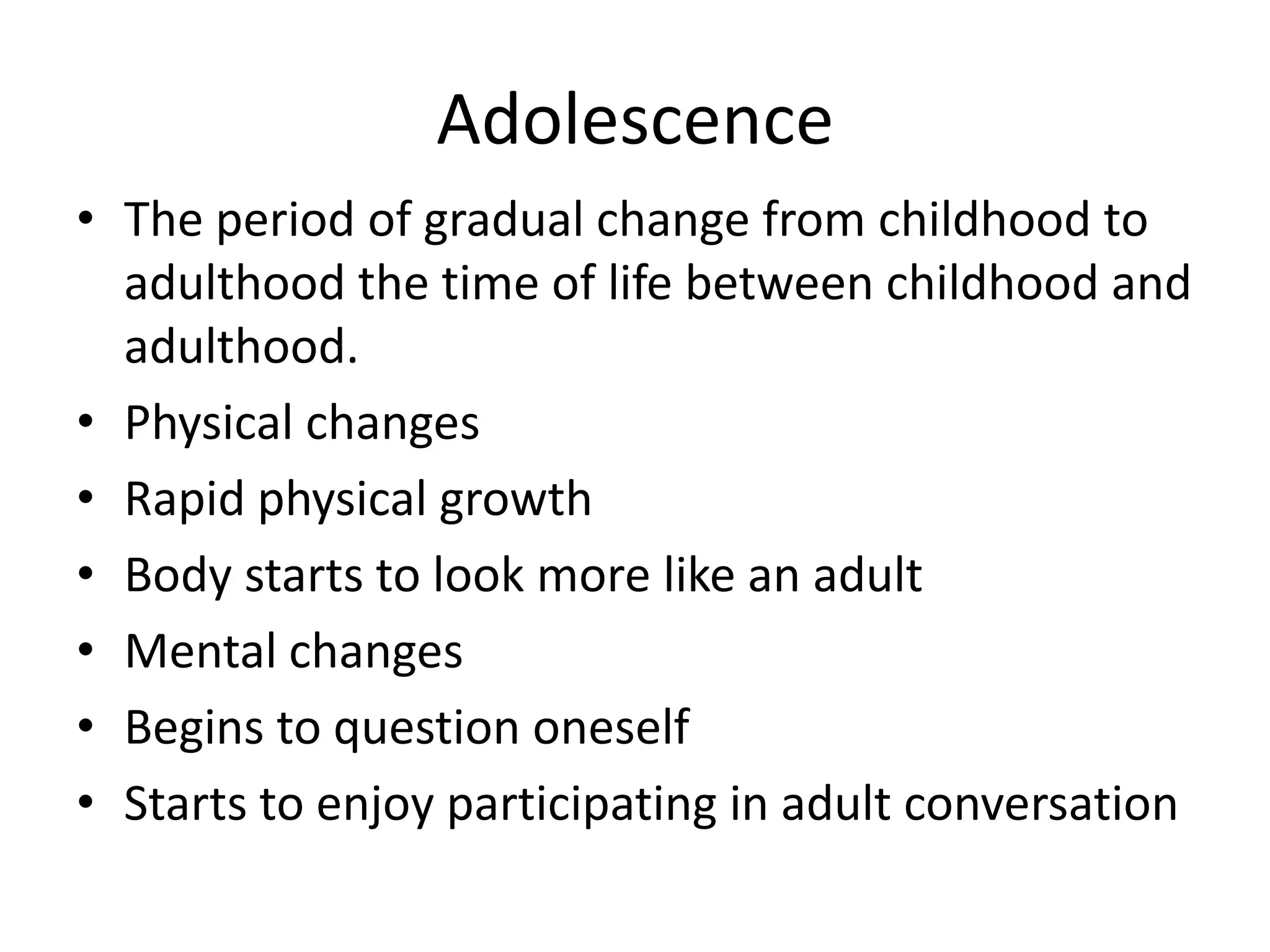 Stages of growth and development | PPTX