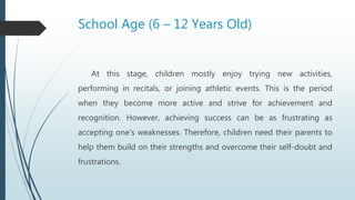 Stages of Growth and Development | PPTX