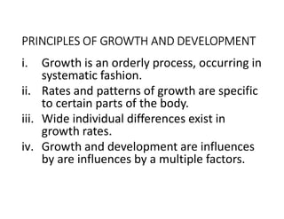 STAGES OF GROWTH AND DEVELOPMENT.pdfdddd | PDF