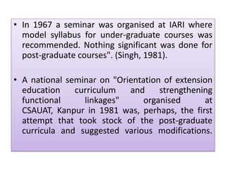 Stages of growth of extension | PPT