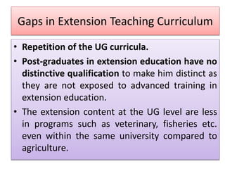 Stages of growth of extension | PPTX