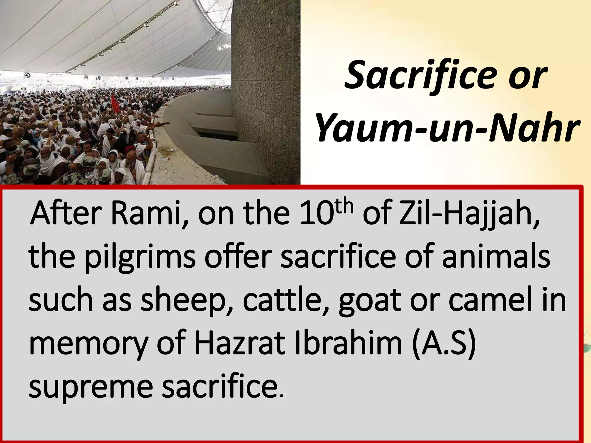 Stages of hajj | PPTX