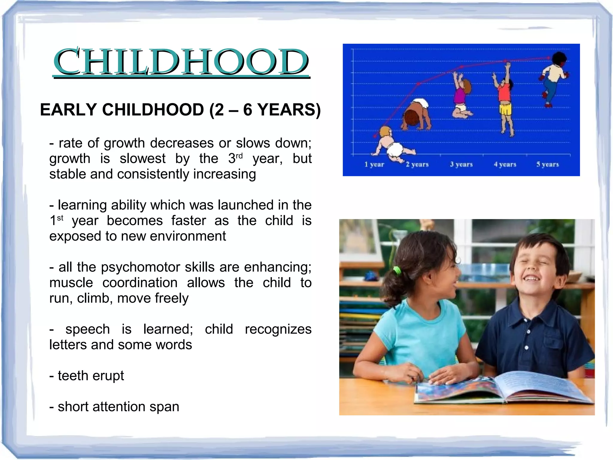 Stages of Human Growth (Pre-natal development - Senescence) | PPT