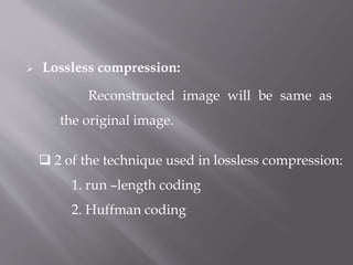 Stages of image processing | PPTX