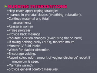 Stages Of Labor Recap | PPT | Pregnancy | Reproductive Health