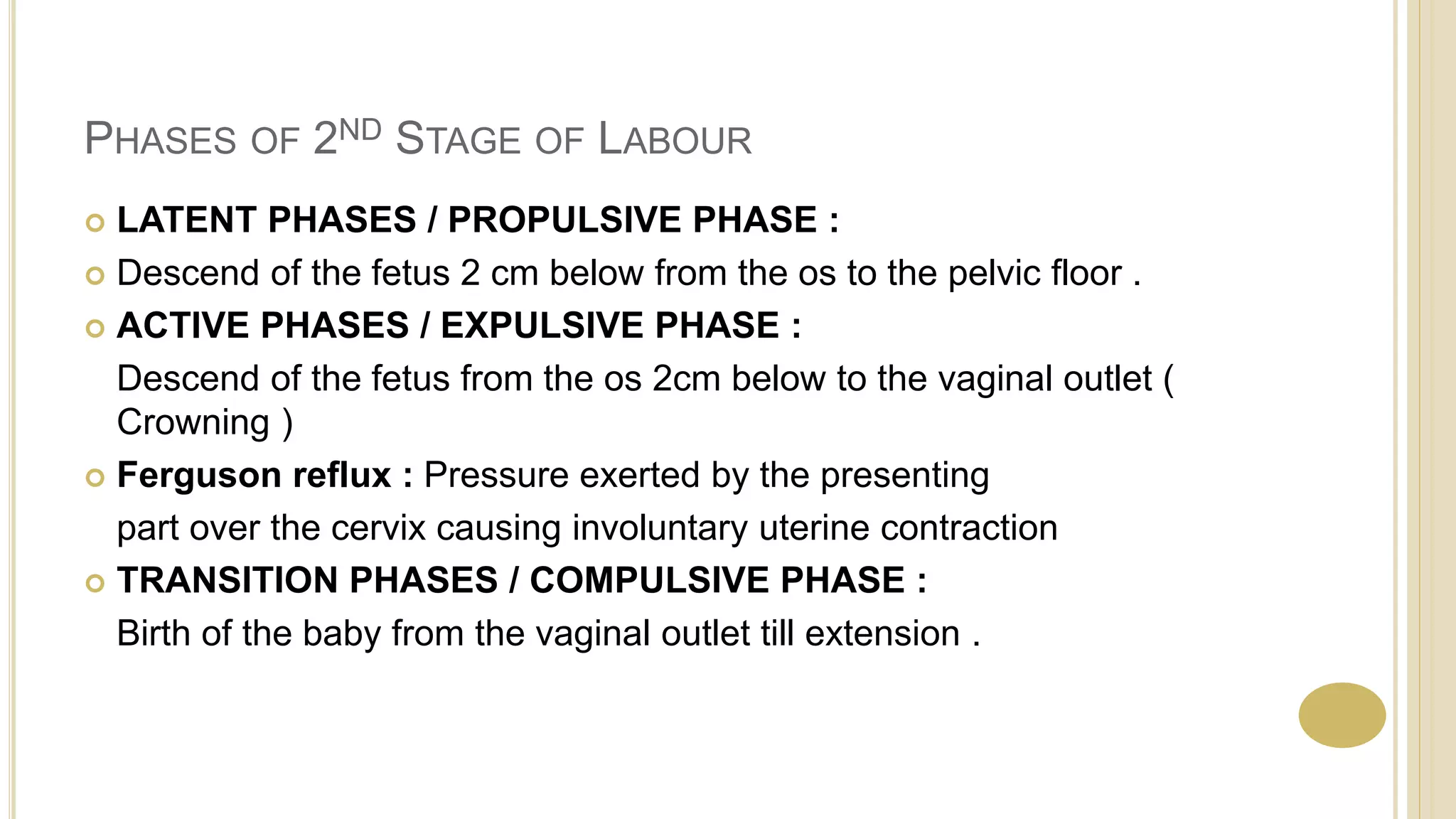 Stages of labour | PPTX