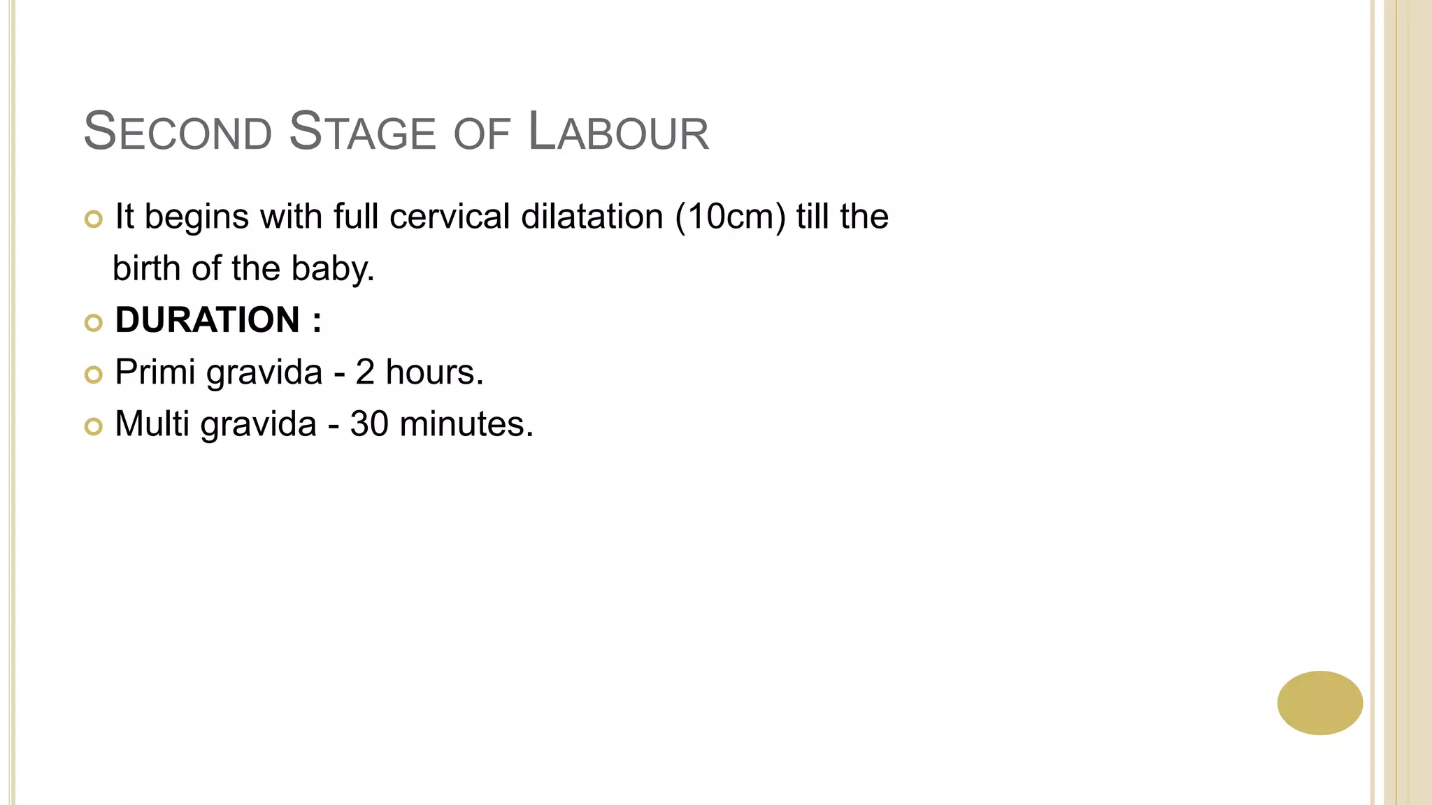 Stages of labour | PPTX