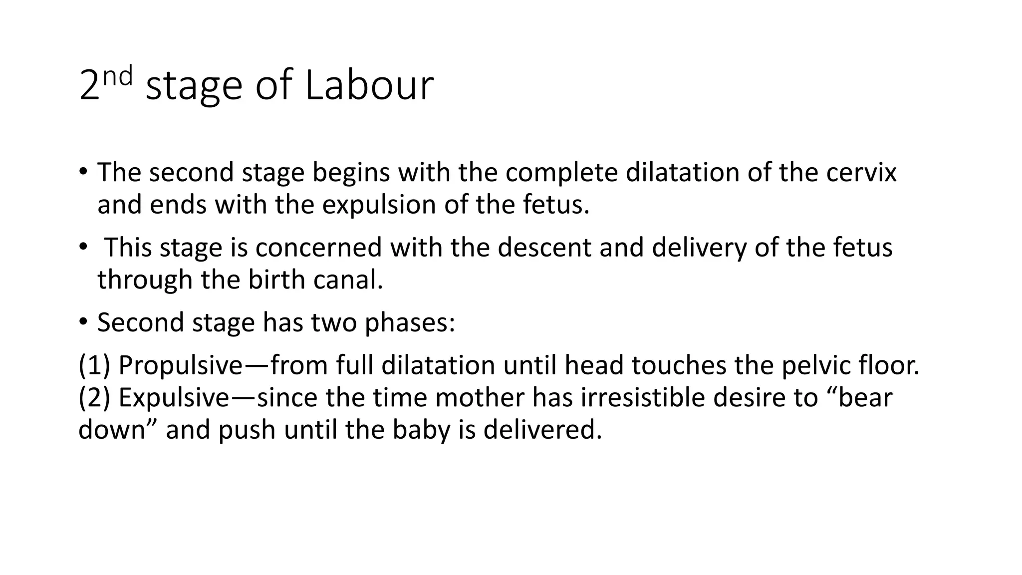 Stages of labour.pptx | Pregnancy | Reproductive Health