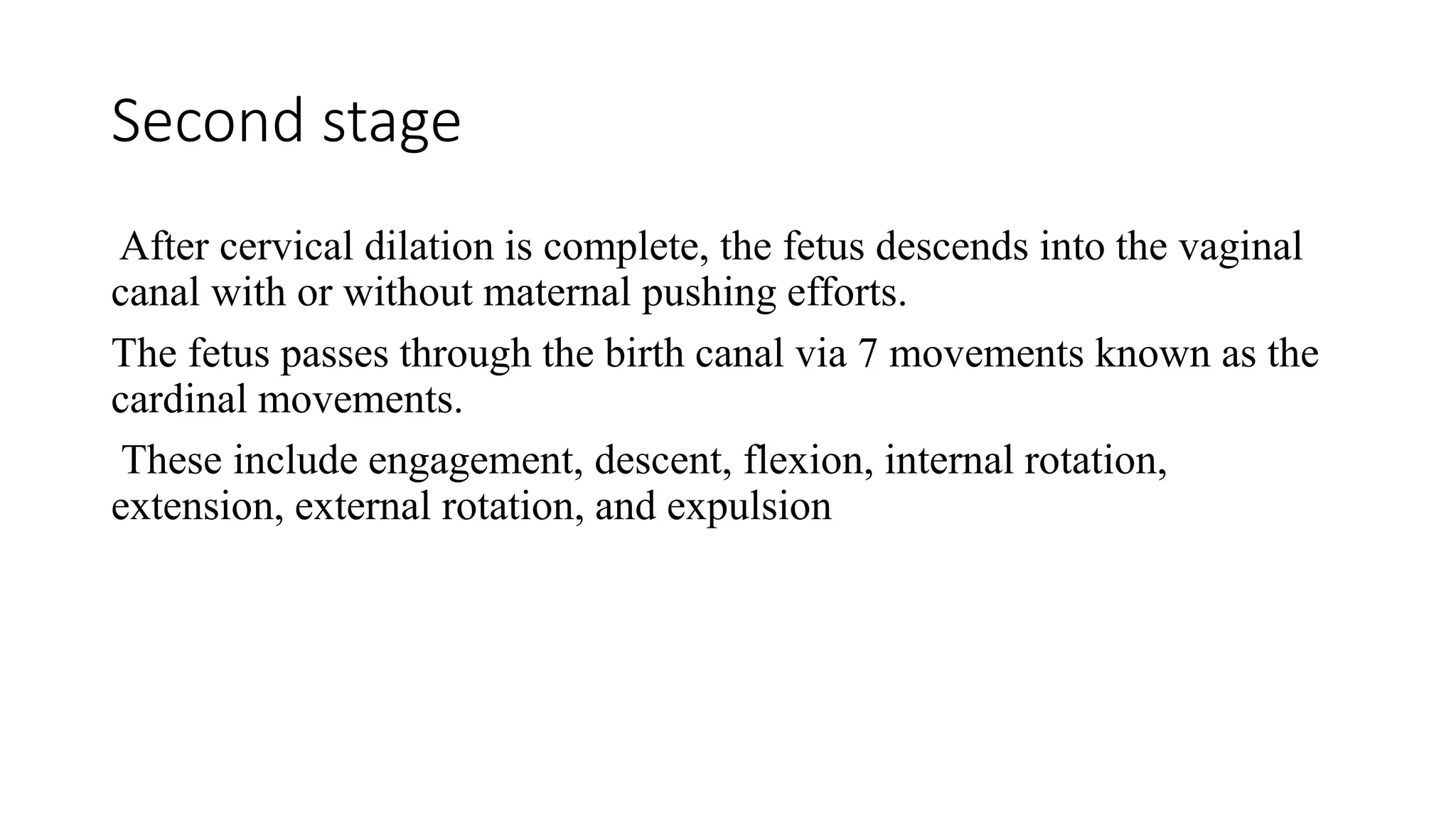 Stages of labour.pptx | Pregnancy | Reproductive Health