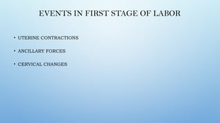 Stages of labour presentation in obstetrics.pptx
