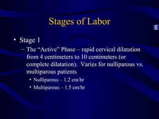 Stages of labour and alternative therapies | PPT