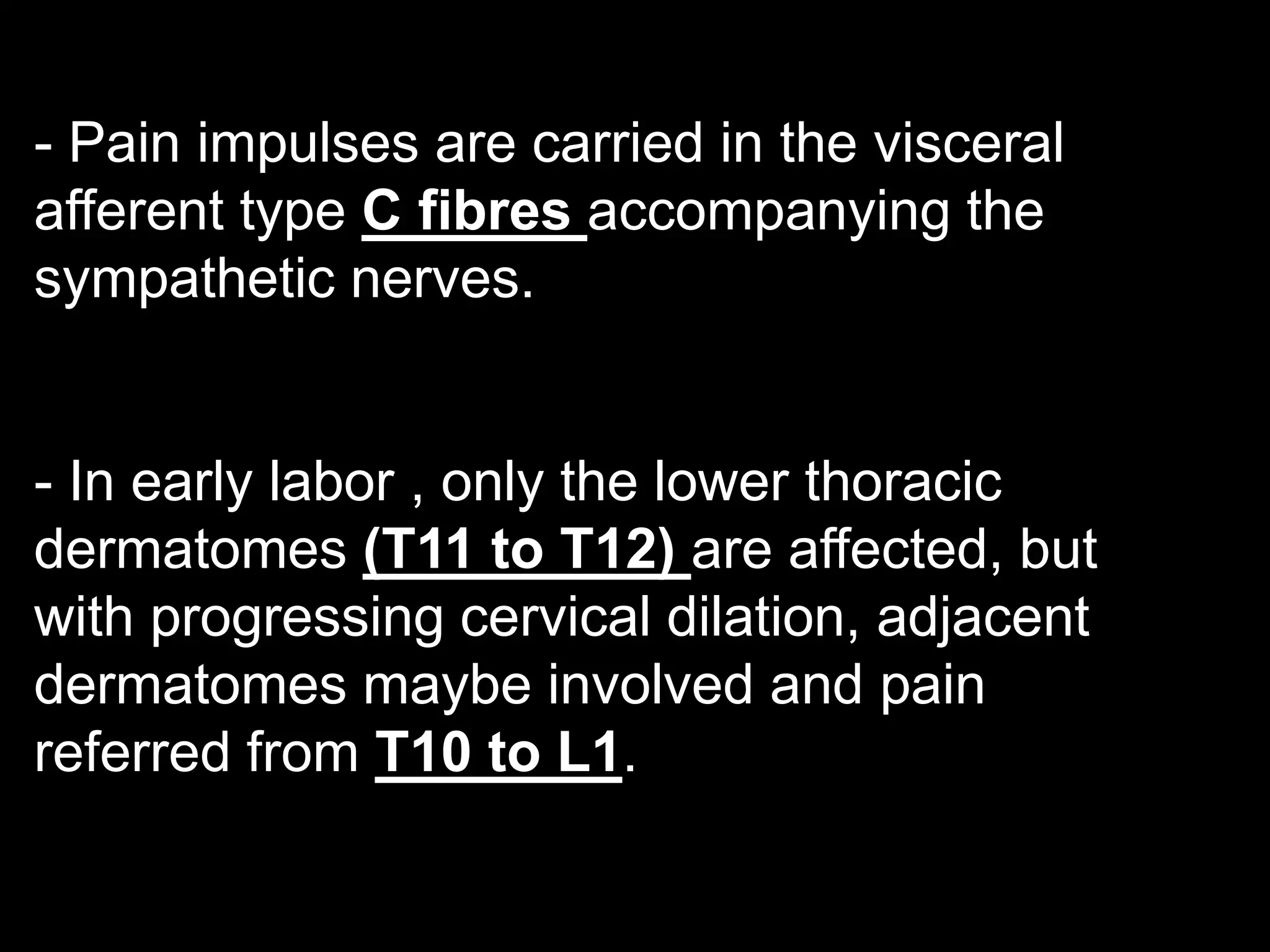 Stages of labour & labour analgesia | PPTX