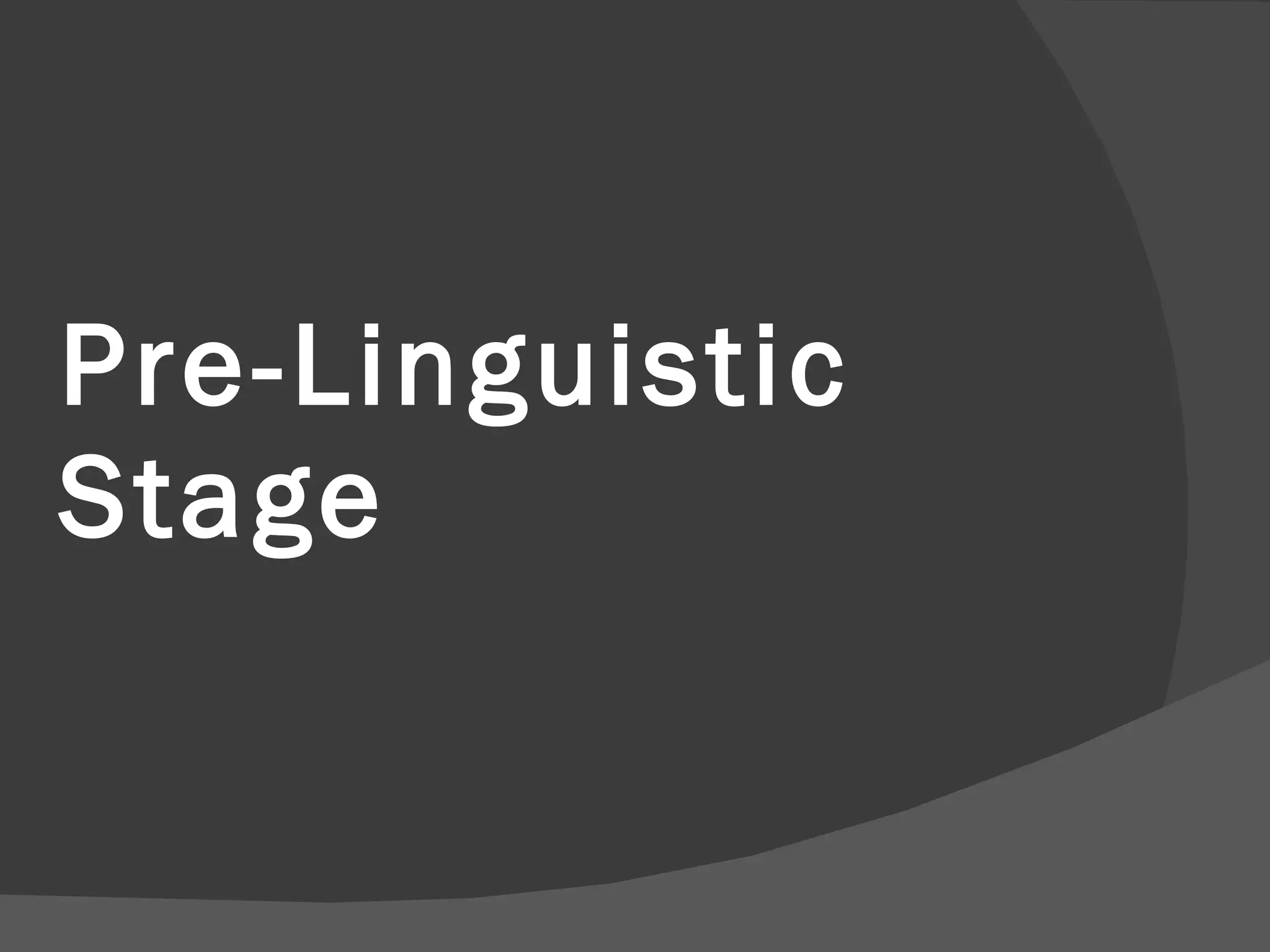 Stages of language development | PPT