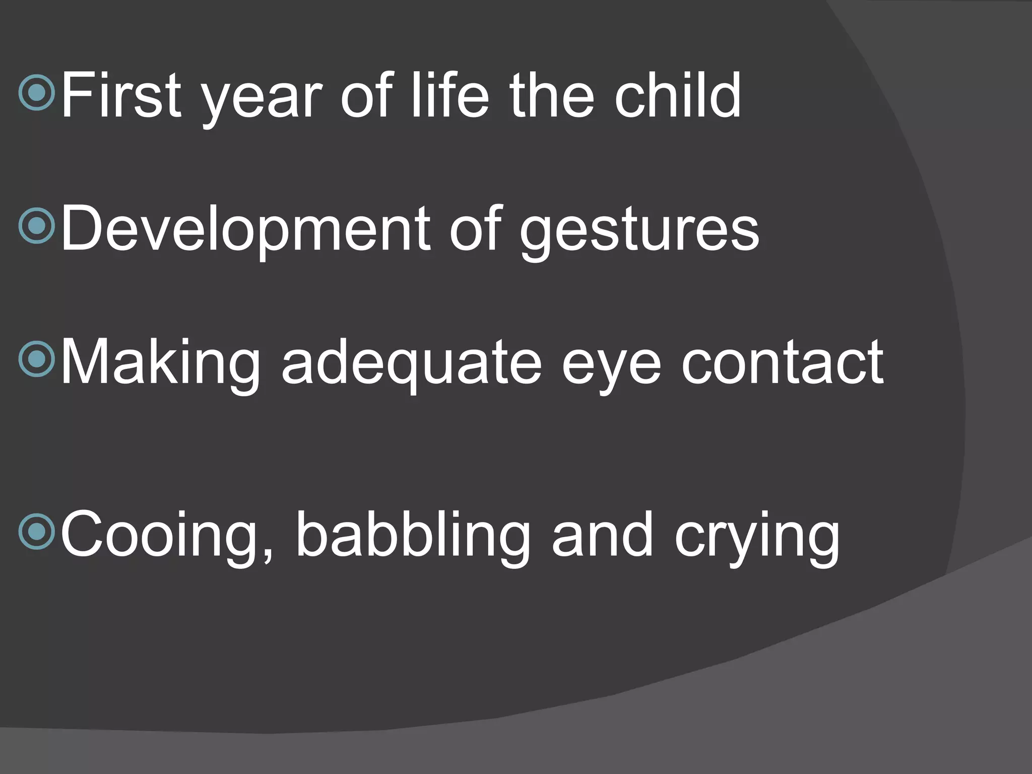 Stages of language development | PPT