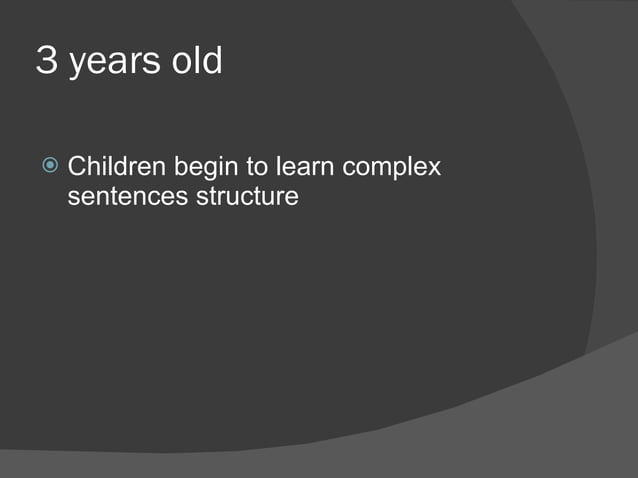 Stages of language development | PPT