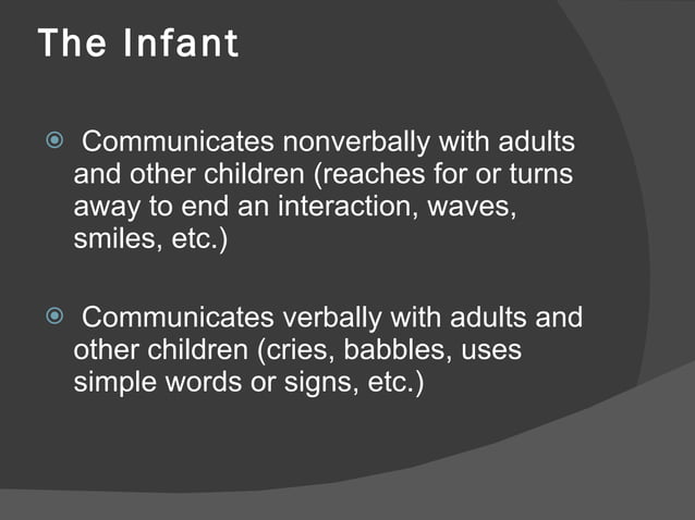 Stages of language development | PPT