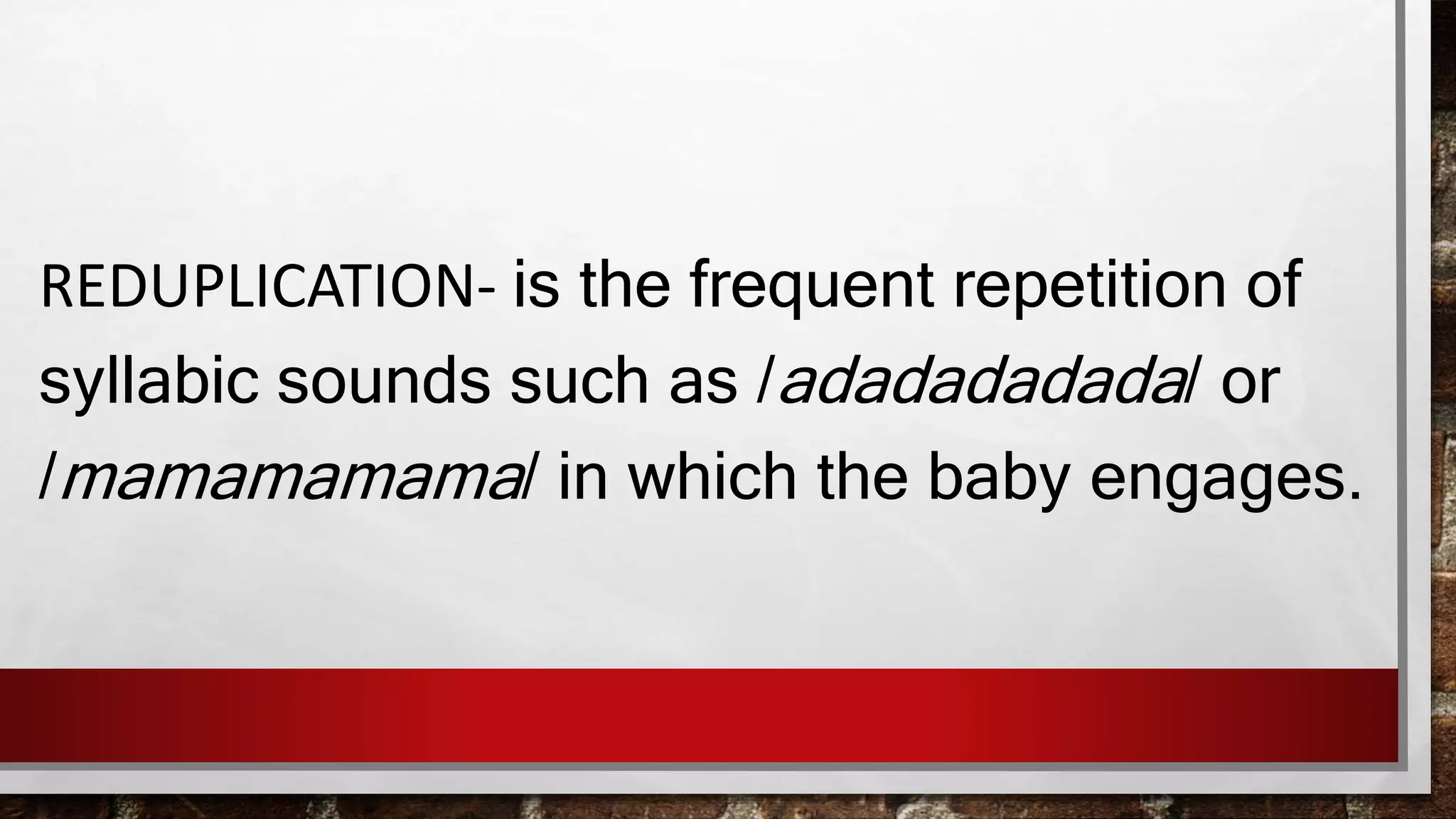 Stages of language development | PPTX