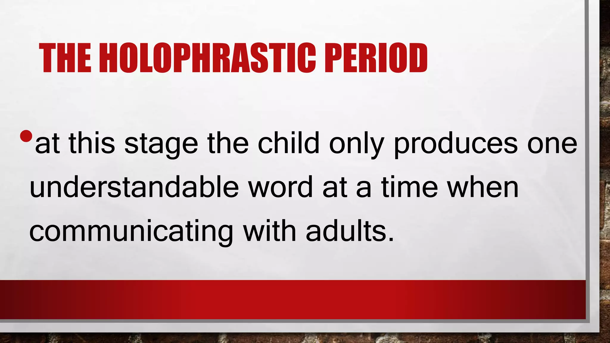 Stages of language development | PPTX