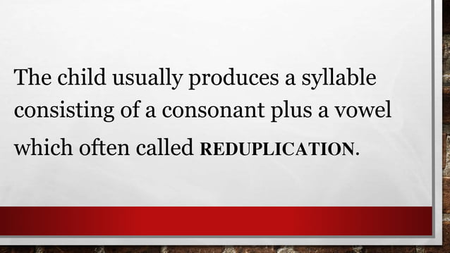 Stages of language development | PPTX