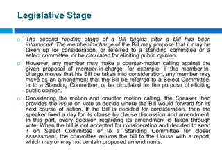 Stages of Law Making Process in Bangladesh | PPTX