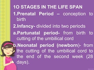 Stages of life | PPT