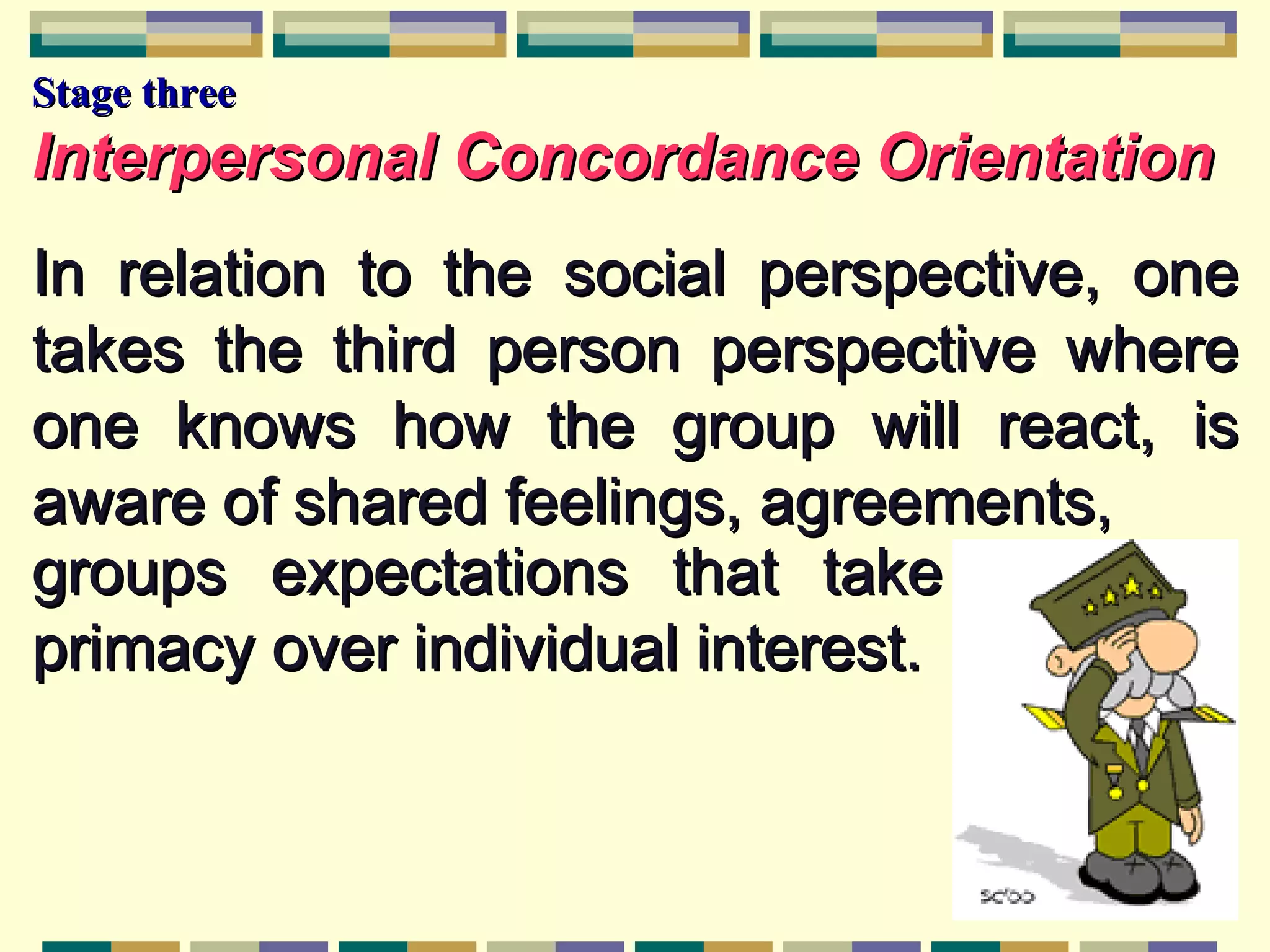 Stages of moral development | PPT